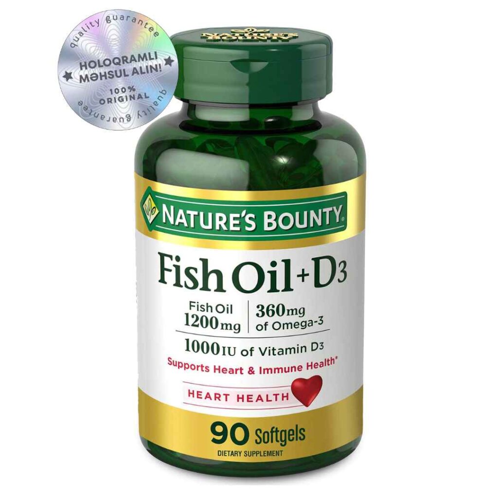 Balıq Yağı və Omega-3 ilə Gündəlik Sağlamlıq Dəstəyi
